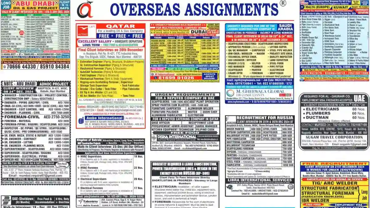 Assignments Abroad Times Job | Assignments Abroad Times Job Paper ...